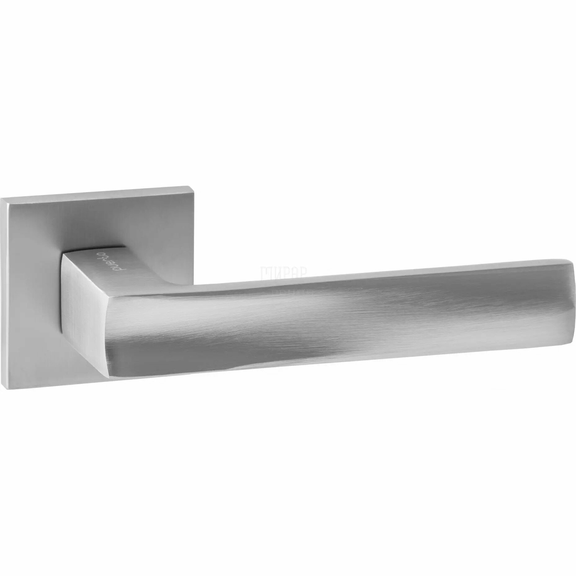 Дверные ручки Puerto (Пуэрто) "Фриттата", серия SLIM INAL 527-03 slim никель супер матовый