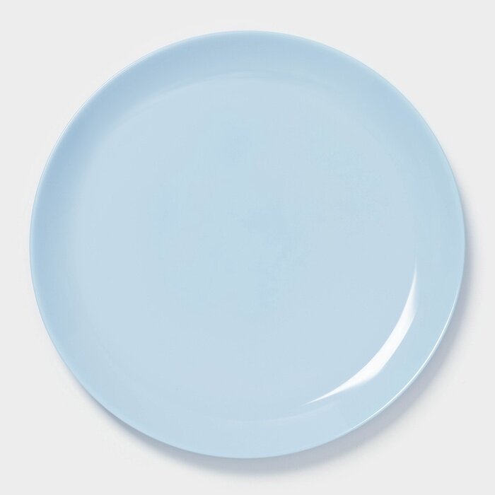 Тарелка Luminarc DIWALI LIGHT BLUE, d=27 см, стеклокерамика, голубая