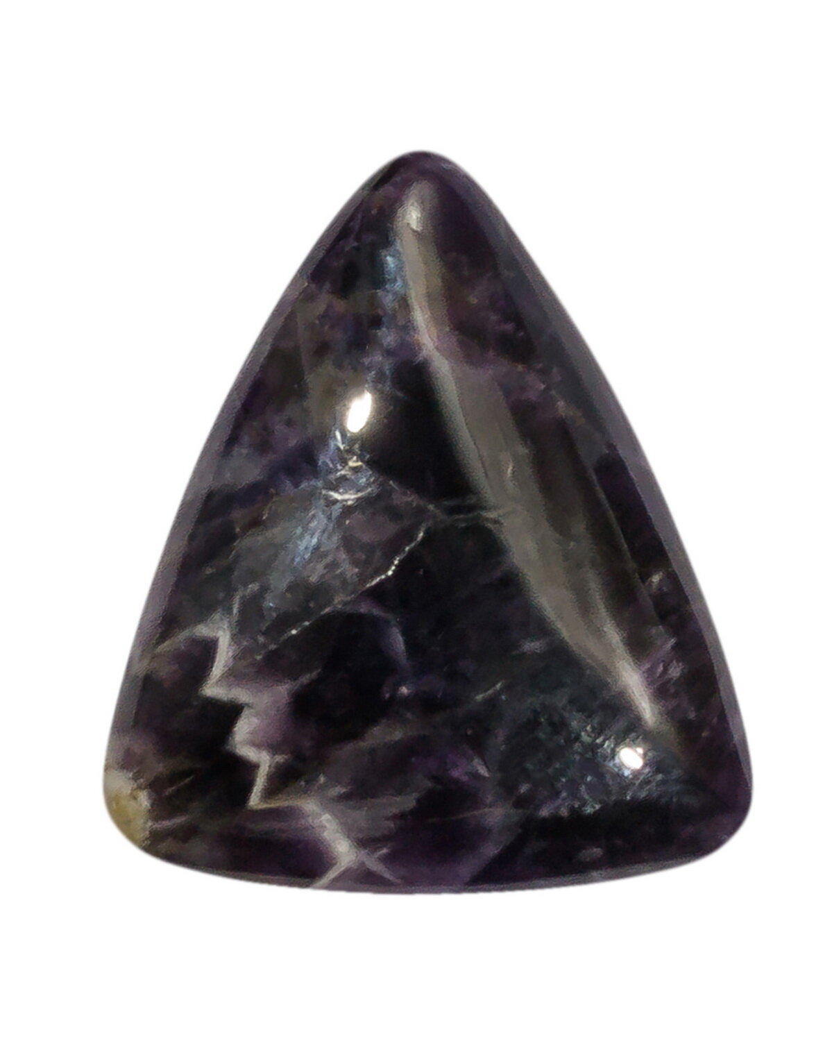 Кабошон из минерала Аметист, натуральный камень, размер: 29х25х5 мм.