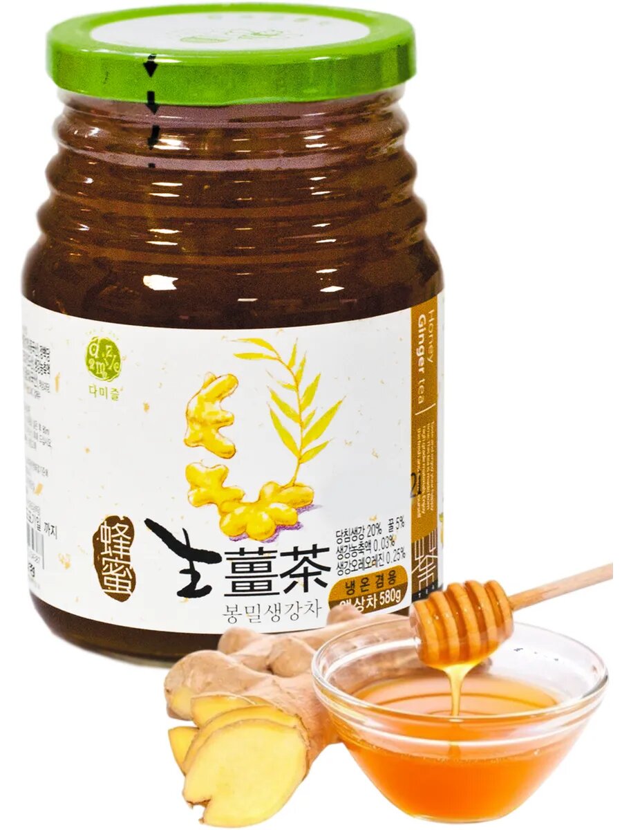 Джем Имбирь с Медом Honey Ginger Tea 580 г