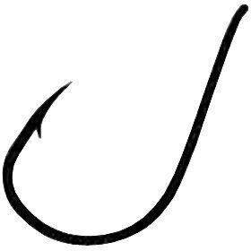 Крючок Kosadaka OTAKU 3303BN №4, T-0,65мм, L-15мм, уп.10 шт.