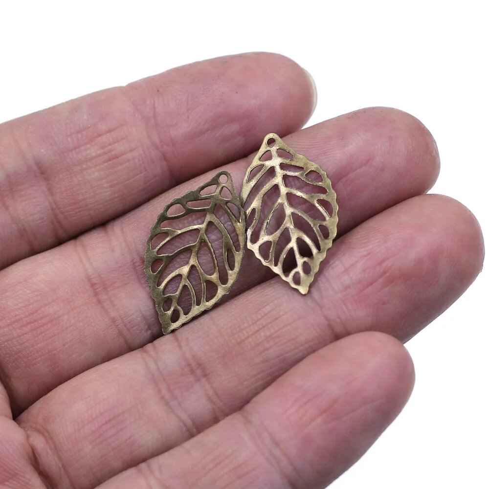 Металлические подвески-розы ShengCong, набор из 10 штук V9-N2137-BT