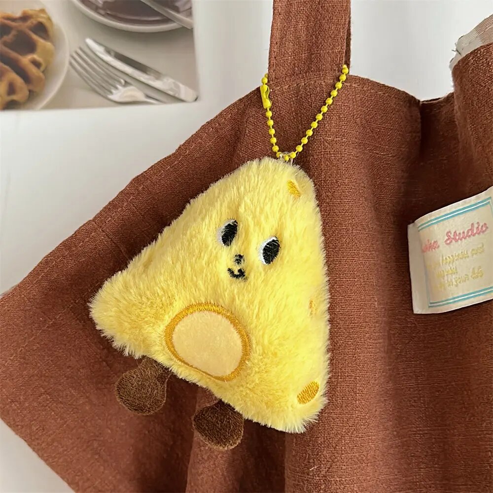 Плюшевая кукла сыр Kawaii 1pc Keychain