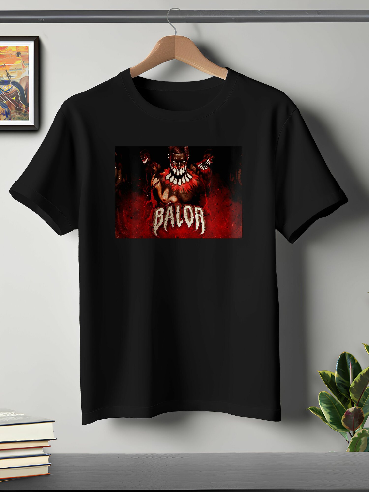 Футболка  Детская ONEQ 146 (11-12) размер с принтом Фин Балор, черная