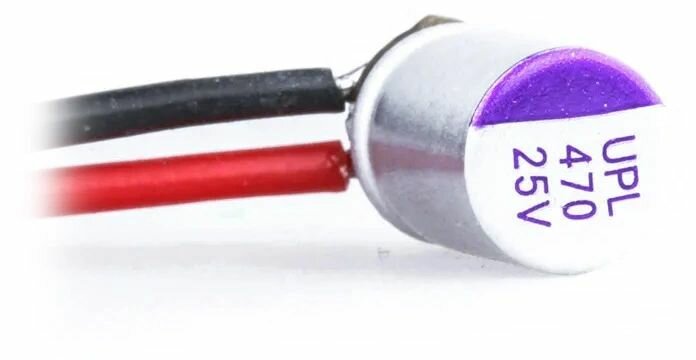 Конденсатор UNICON UPL 25/35/50 В с крышкой 5 шт. Flywoo версия 25 В (470 мкФ)