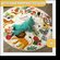 Коврик детский для ползания 150x150х1 см Premium "Happy animals". Детский развив...