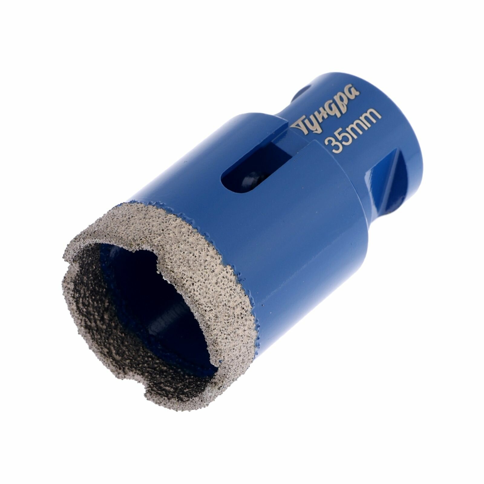 Коронка алмазная тундра, для УШМ, 35 х 35.8 мм, М14