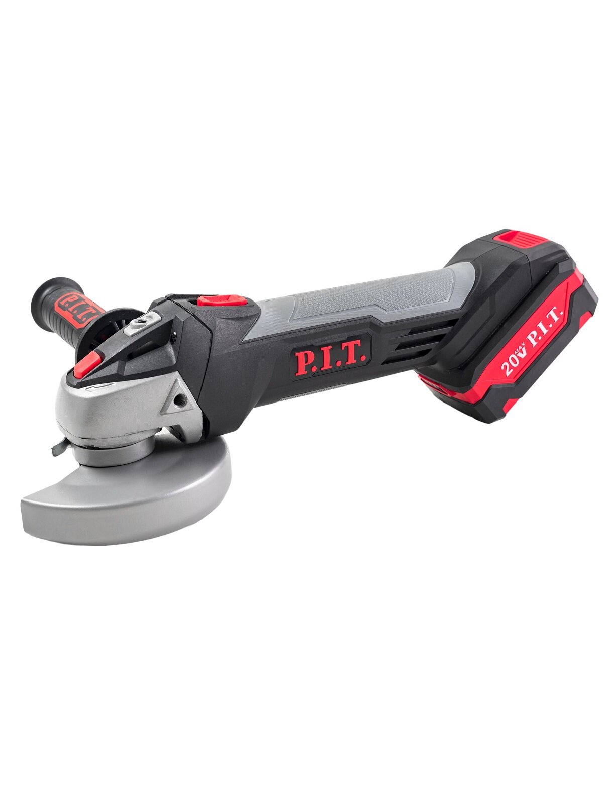 Аккумуляторная угловая шлифмашина P.I.T. PWS20H-125C/1 (АКБ, ЗУ)