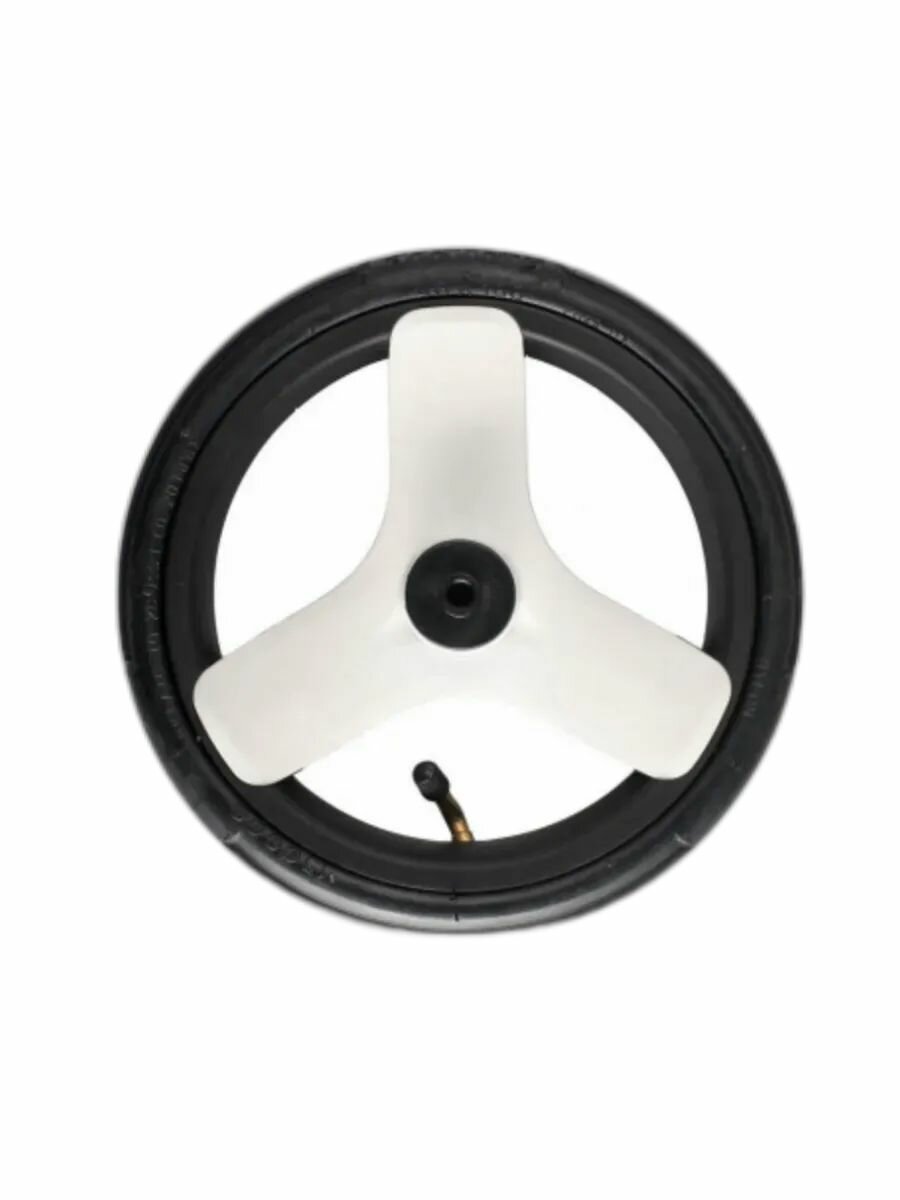 Колесо для детской коляски 10 дюймов (48х188) надувное, резина низкопрофильная под ось 10мм - 1 шт.