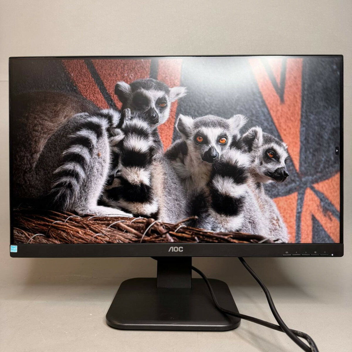 23.8" Монитор AOC 24P1 FullHD IPS черный