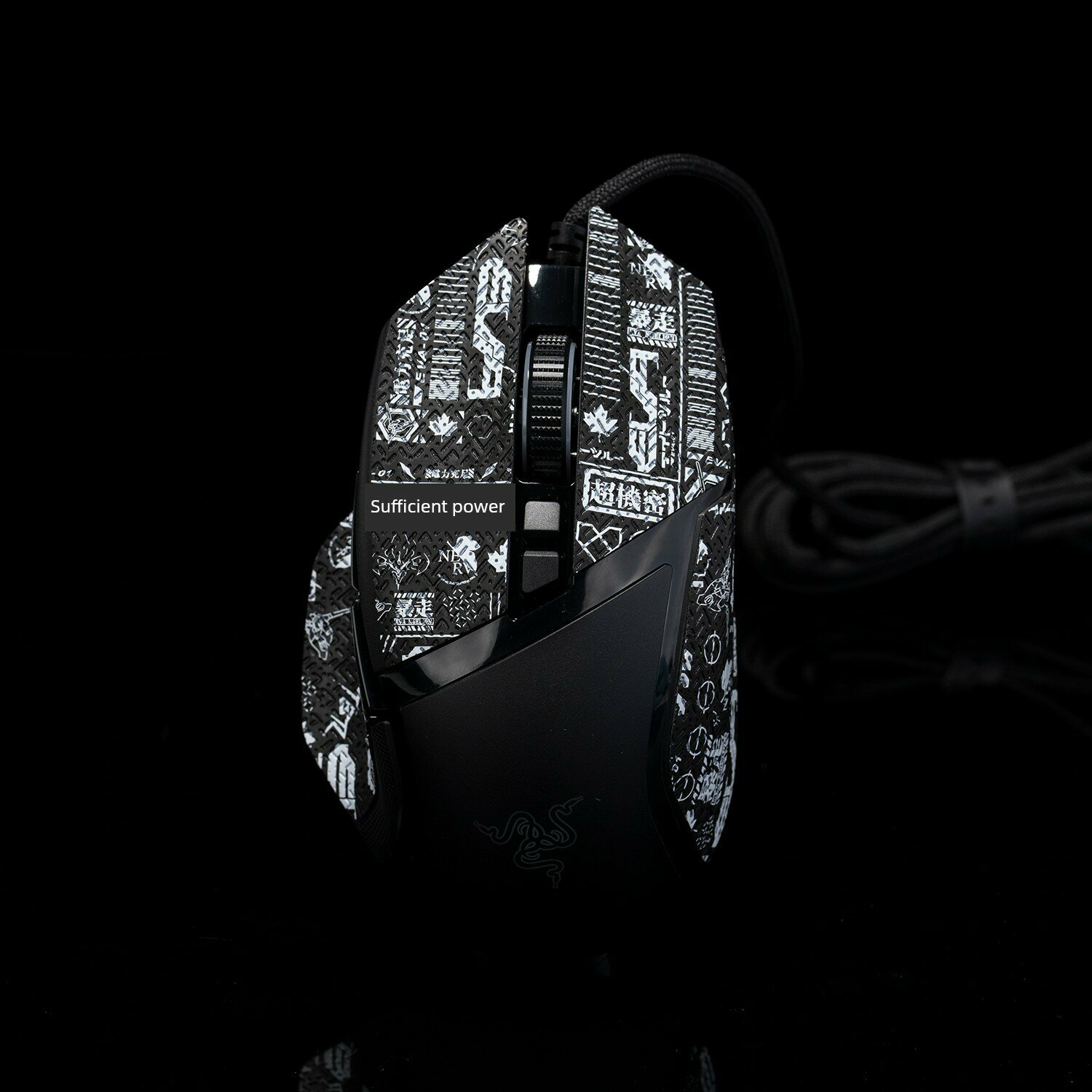 TBTL Basilisk V3PRO Мышь Анти-Скользящие Наклейки из ЭВА Черные для Проводного и Беспроводного Подключения, Версия X