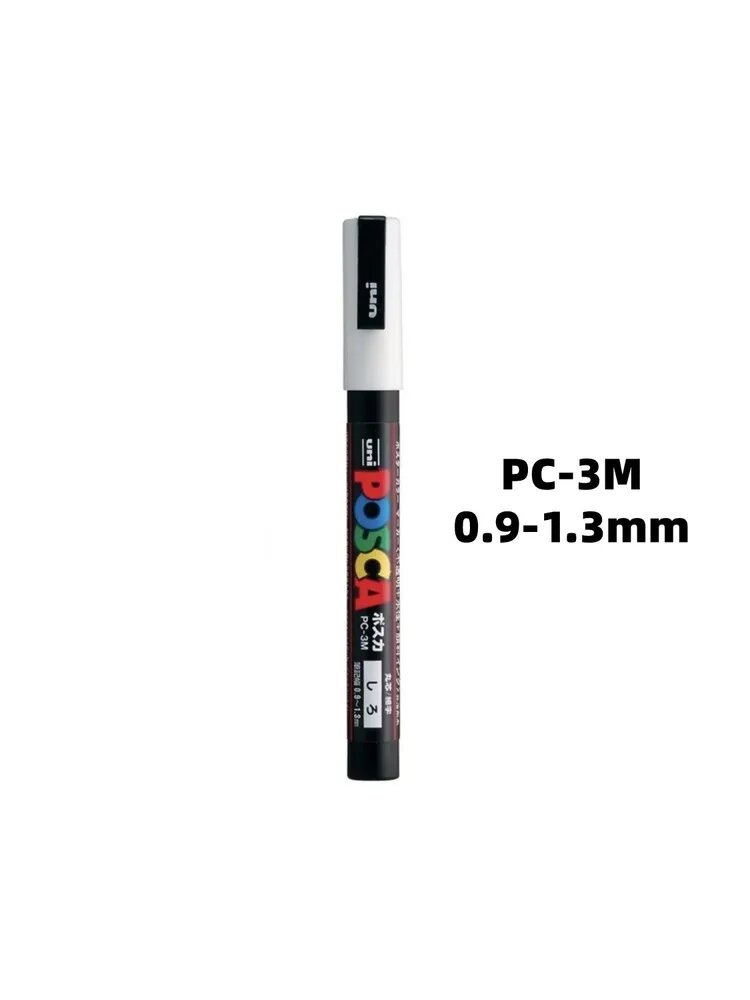 POSCA Маркер Акриловый, толщина: 1.3 мм, 1 шт. для граффити, для скетчинга