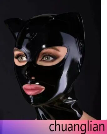 Маска БДСМ 100% Латексная Резиновая SM