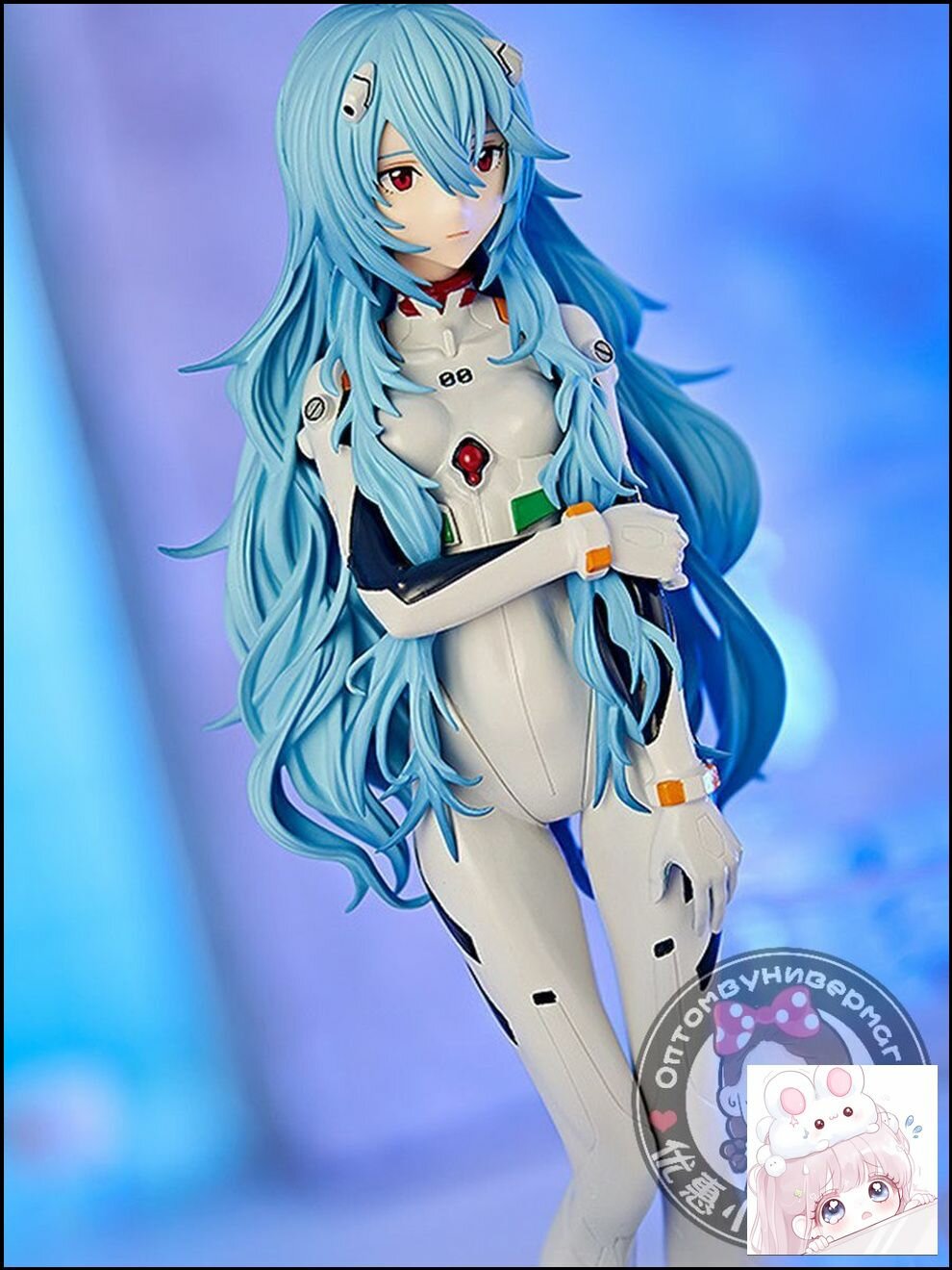Аниме Фигурка Neon Genesis Evangelion / Евангелион, Ayanami Rei / Аянами Рей, 18см