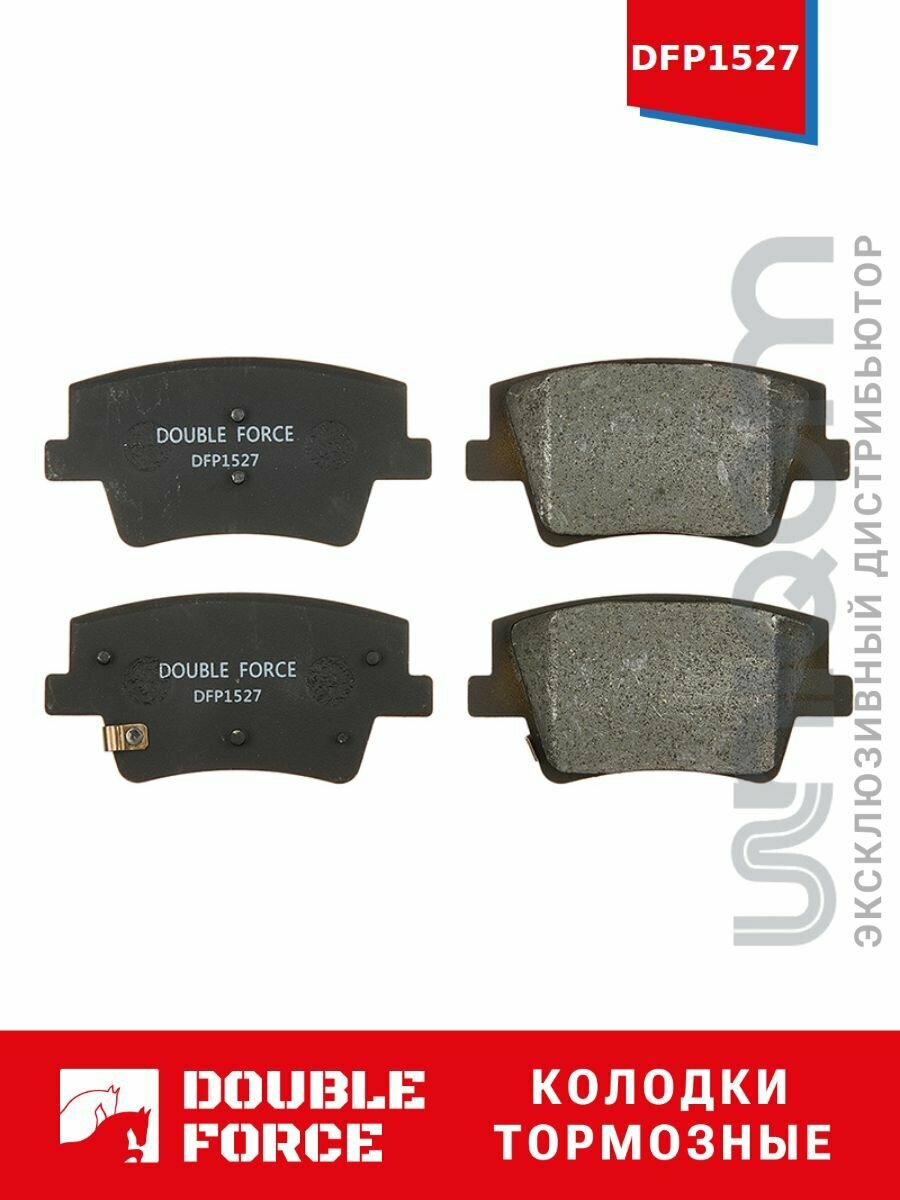 Колодки тормозные задние HYUNDAI SANTA FE 2018 - Double Force DFP1527