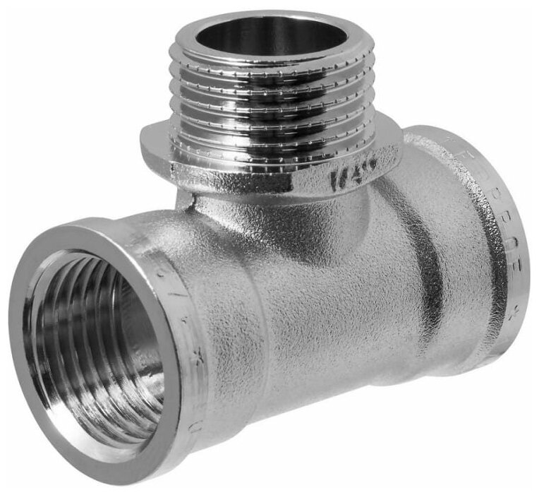 Тройник 1/2" в/н/в с ограничителем MPF ИС.072225, разветвления потоков трубопровода