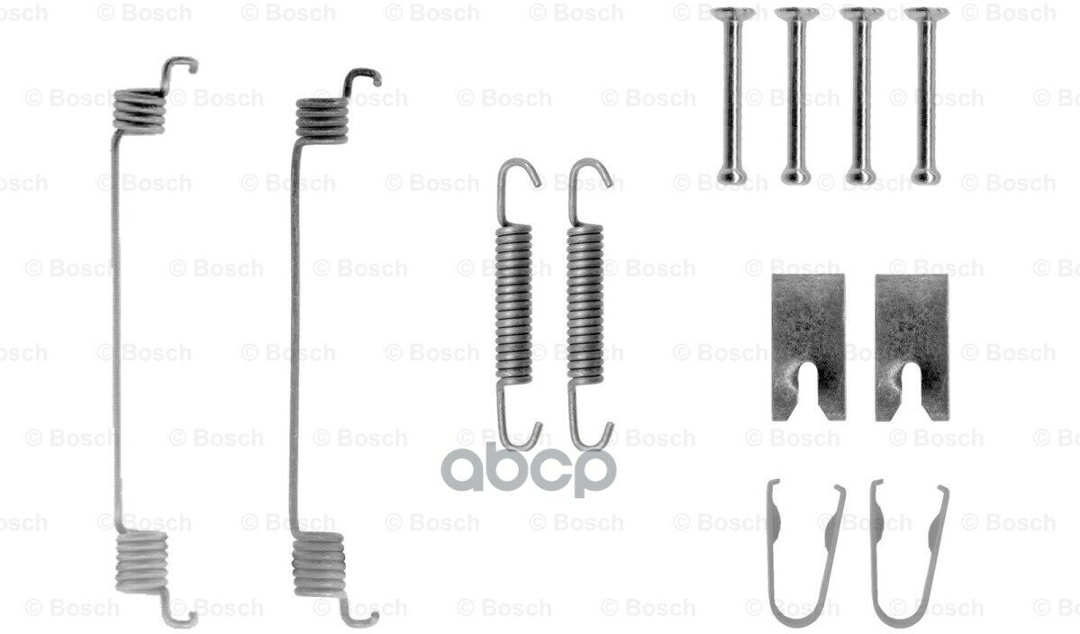 Монтажный набор тормозных колодок Bosch арт. 1987475274