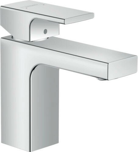 Hansgrohe 71561000 Vernis Shape 100 Смеситель для раковины, сливной гарнитур, хром