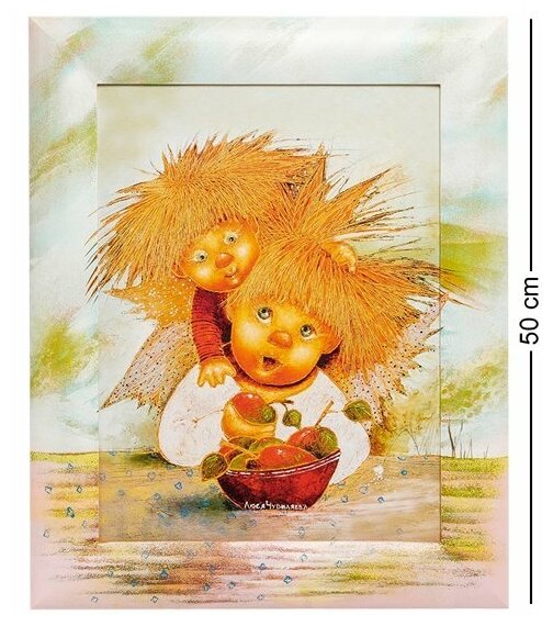 Жикле в раме Ангелы хранители дружбы 30*40 ANG-492 113-502795