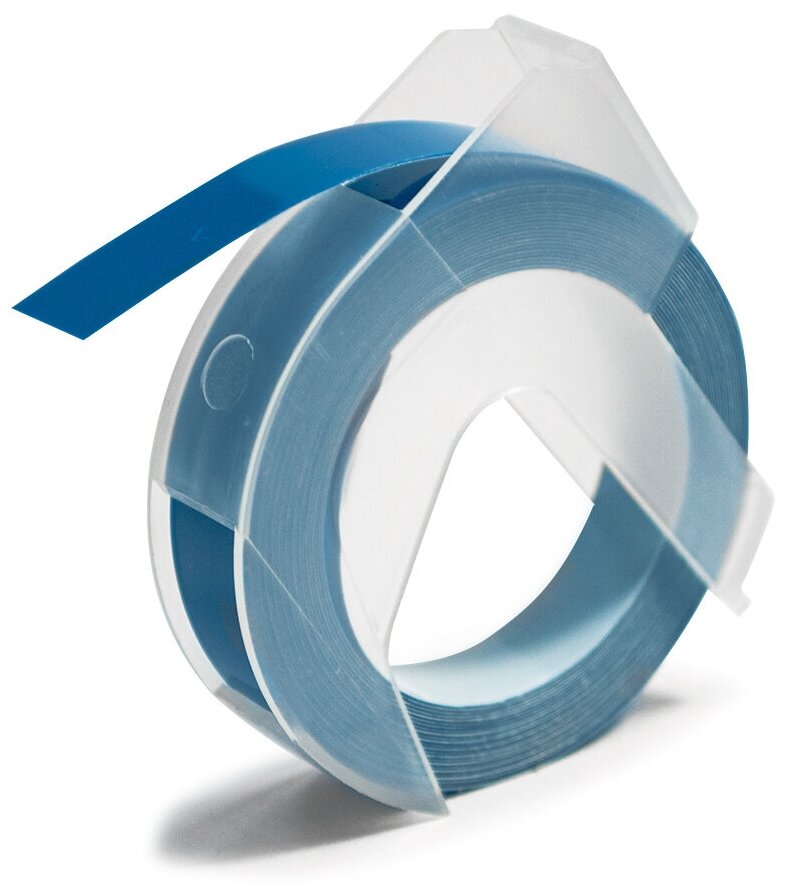 Лента Vell 5238-O06 (9 мм x 3 м, темно-голубая) для Vell Alpha и Dymo Omega ((1 шт).)