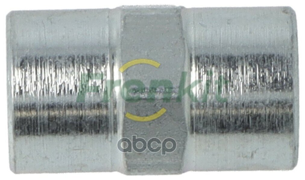 FRENKIT 89048 переходник тормозных трубок m10x1 (внутр) - m10x1 (внутр) / l=24 mm / s=14 / d=3.5 mm (для одинарной