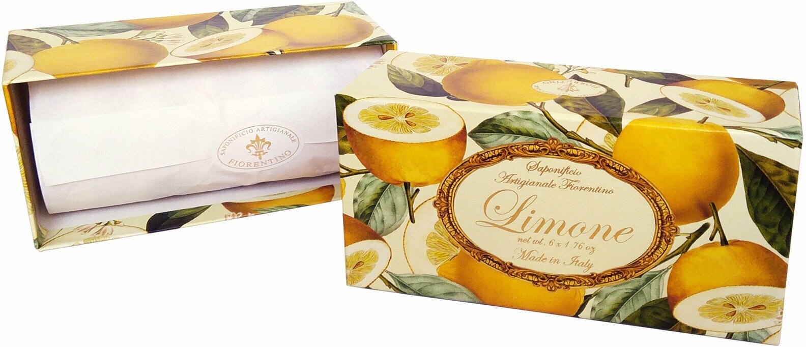 Набор мыла SAF Лимон 6*50 г (срок до 03.2026г.)