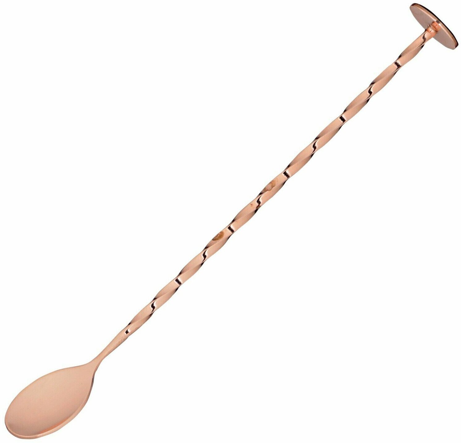 Ложка барная Probar с мадлером 260х25мм, нерж. сталь, медный