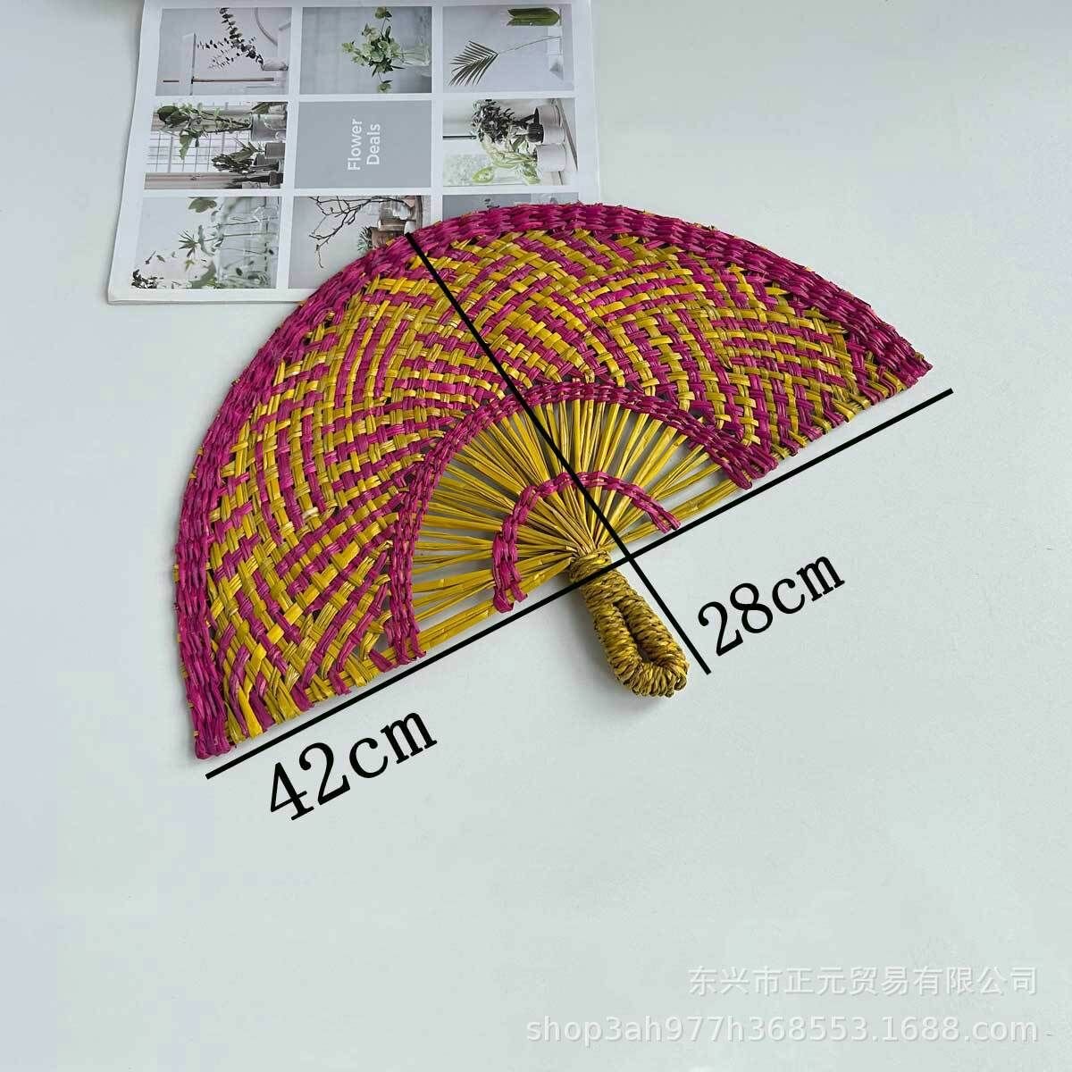 Веер, Вентилятор для ванной, вьетнамские водоросли ручной работы