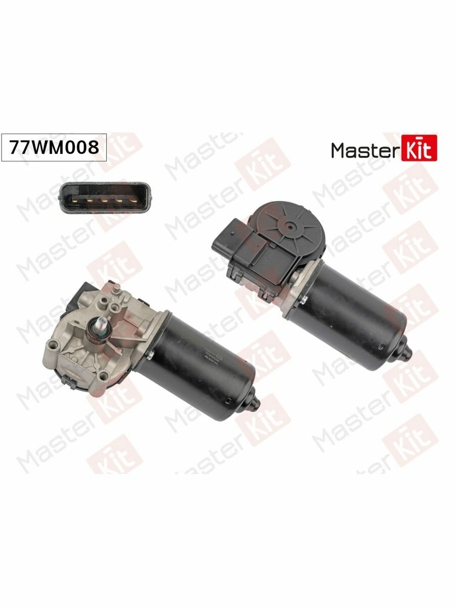 Мотор стеклоочистителя для а/м HYUNDAI i30; KIA ceed / Хендай Фй 30, Киа Сид, MASTERKIT 77WM008