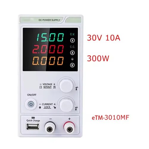 Импульсный блок питания eTM-3010MF 300Вт, 30В, 10А