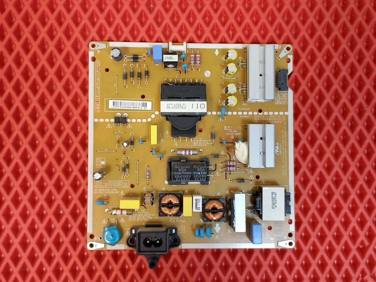 Блок питания (PSU) EAX66883501 (1.5) для телевизора LG 43UH603V-XAAV13 в надёжной упаковке