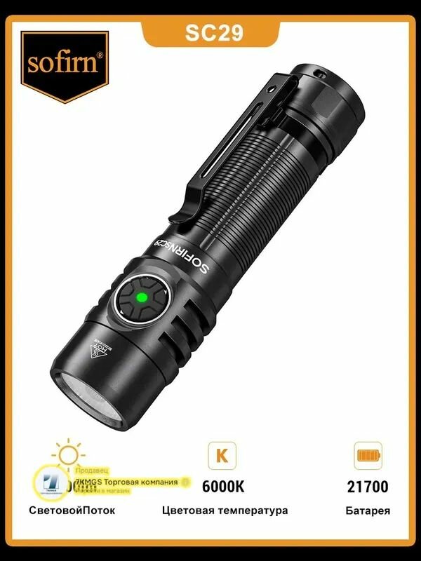 Sofirn Фонарь-прожектор