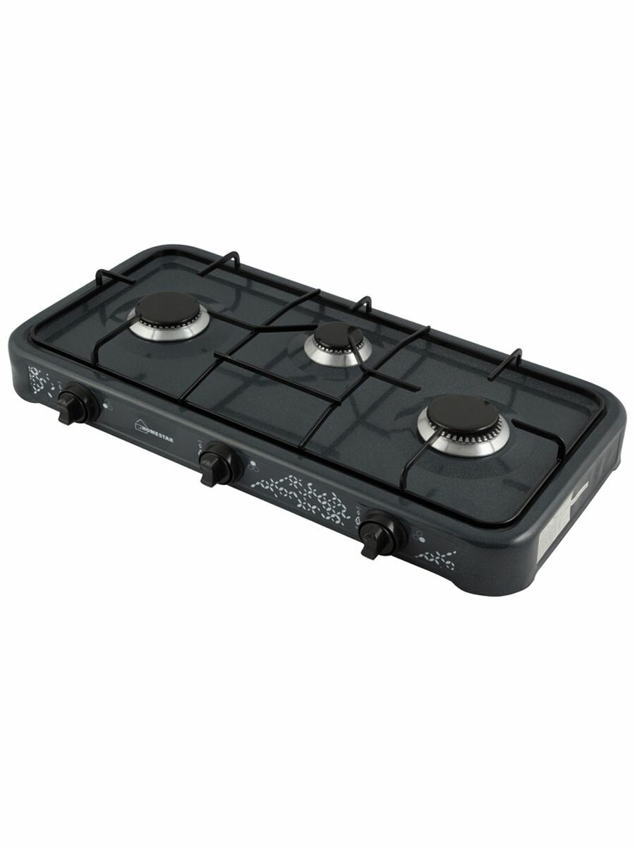 Плита газовая HOMESTAR HS-1203 3-х конфорочная