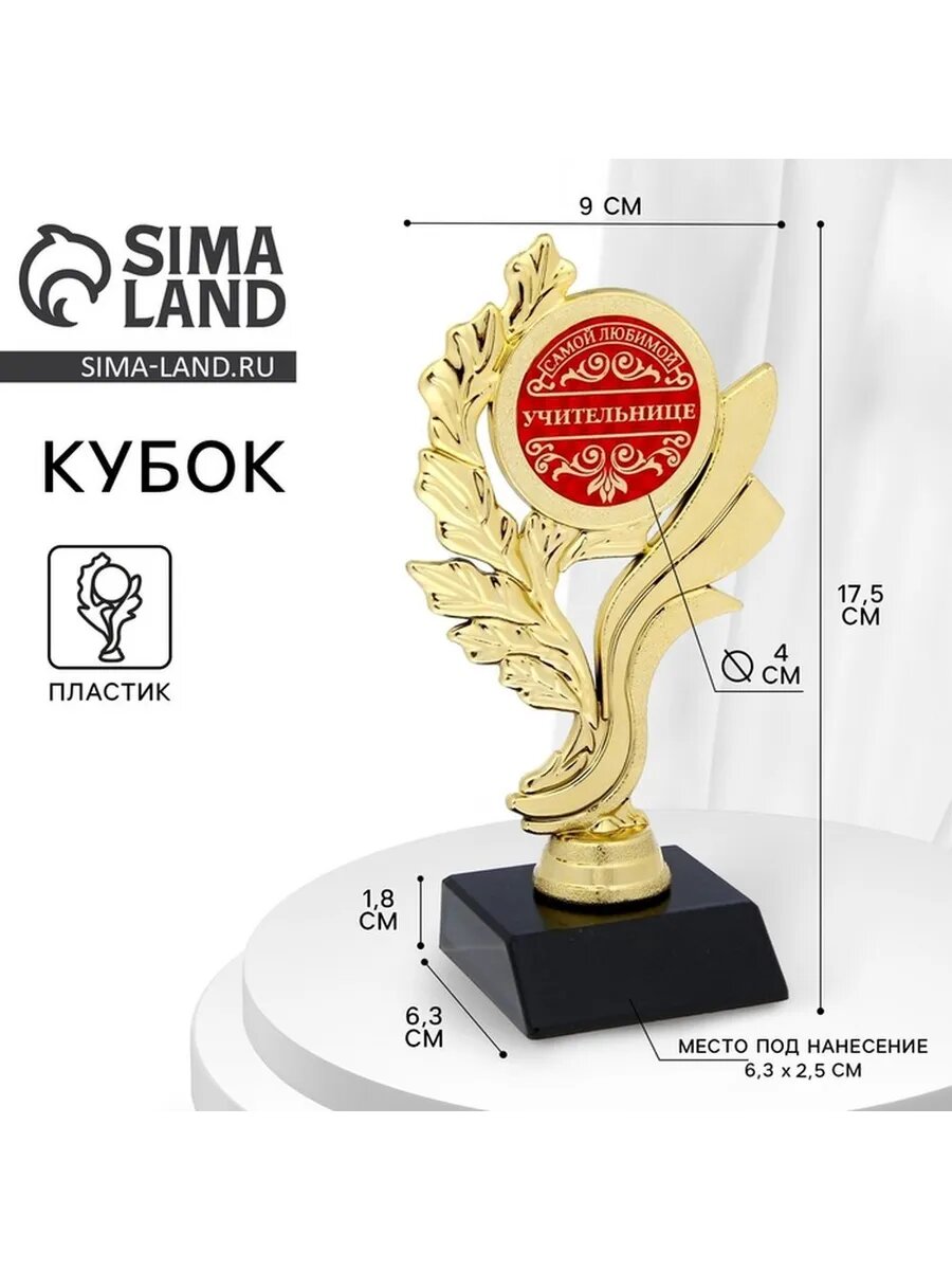 Премиальный кубок для учителей