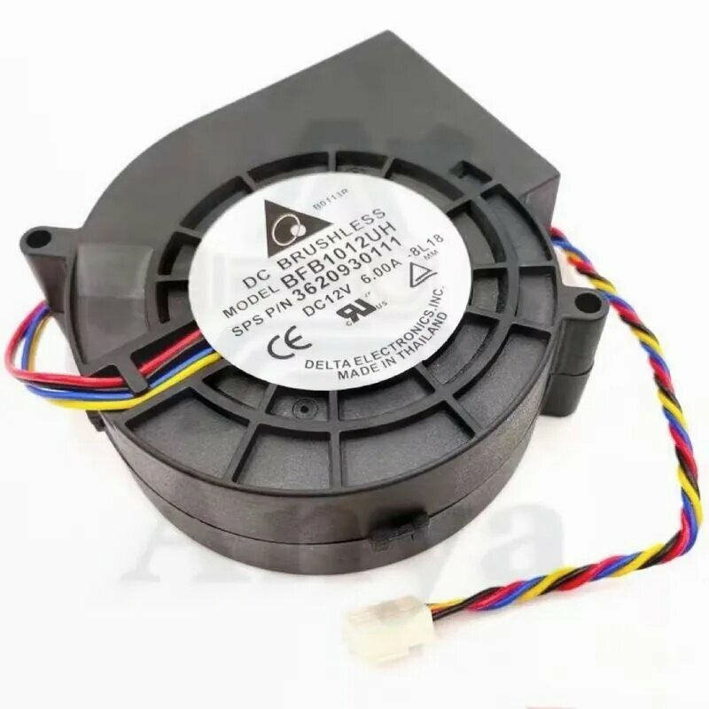 BFB1012UH 12V 6A 9733 9.7cm Мощный DC вентилятор большого объема турбинный охлаждающий вентилятор 8300RPM 300CFM 3620930111