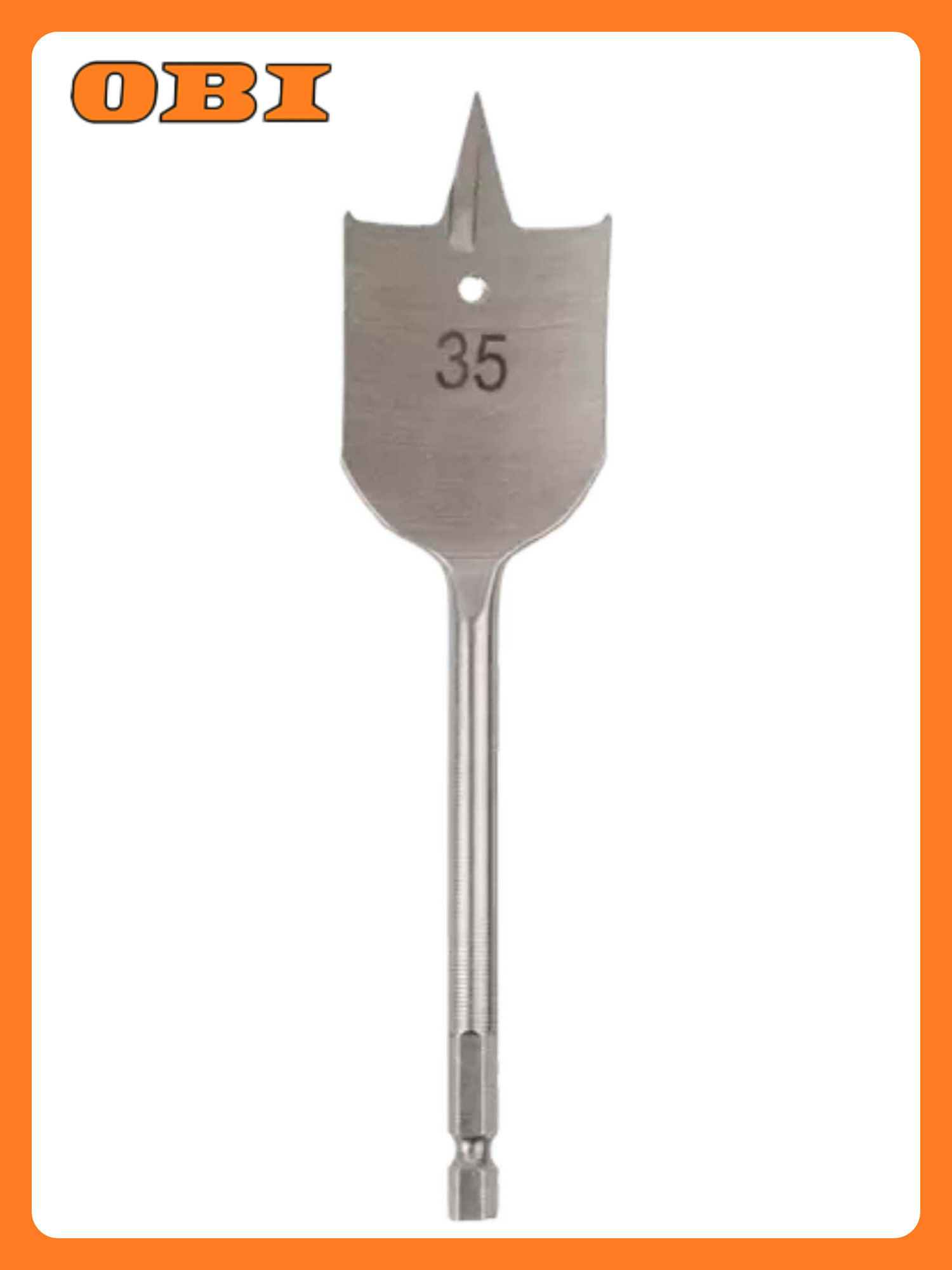 Сверло Strong CTC-015, перовое, по дереву, шестигранный хвостовик, 35мм