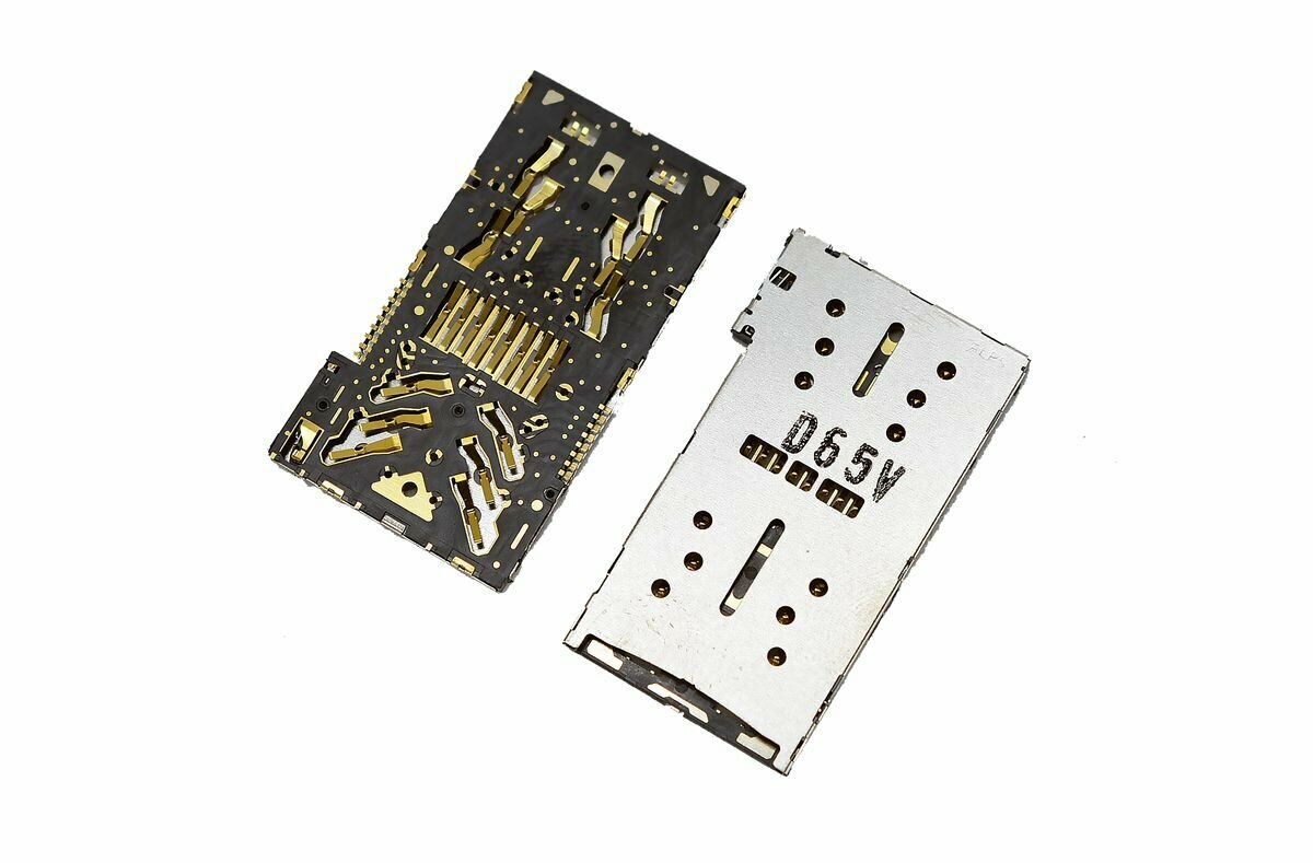 Коннектор SIM-карты (сим), mmc коннектор для Sony Xperia ZS (S174)