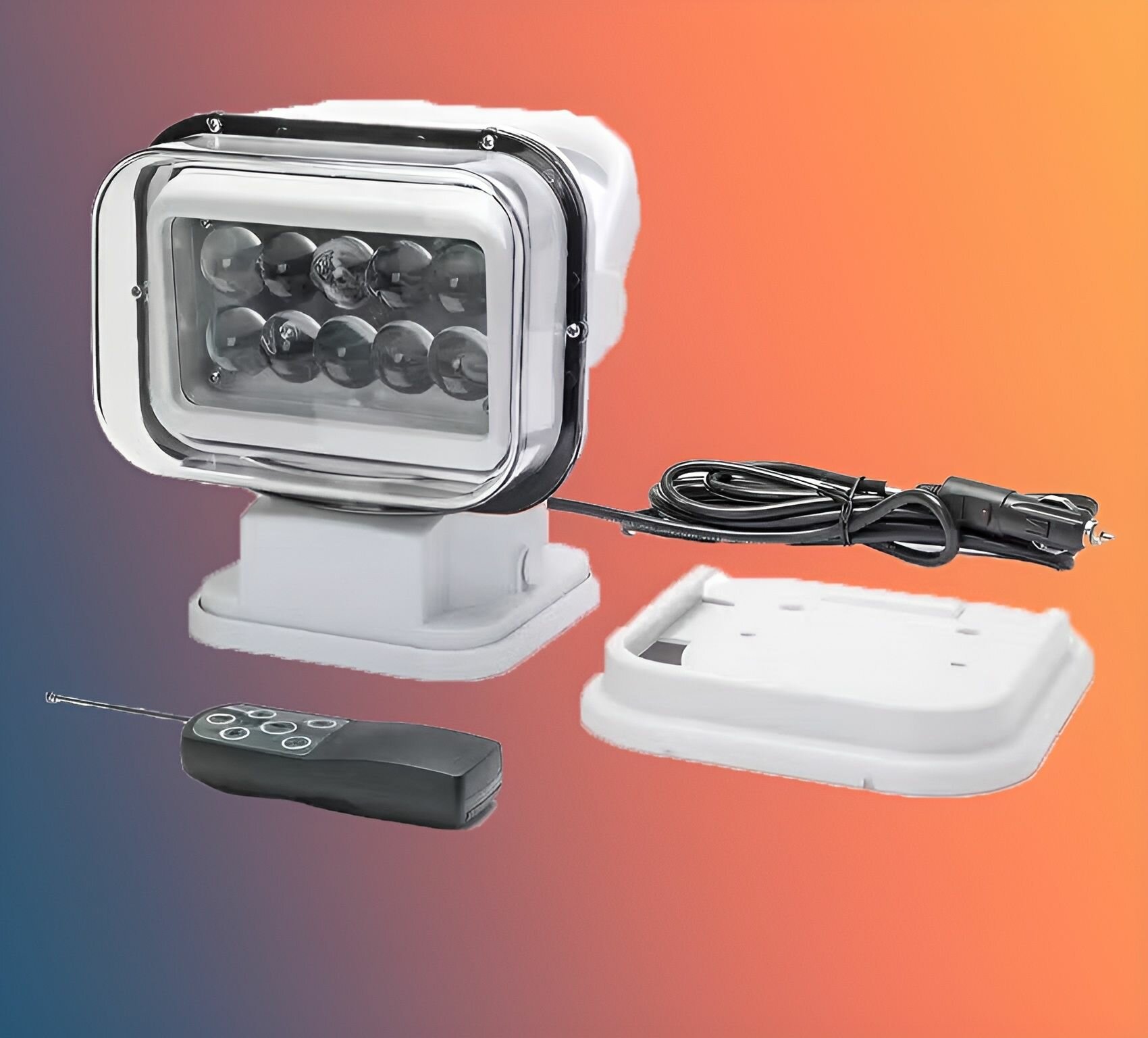 Фара автомобильная, Светодиодная, 1 шт, арт. BW4D-50W spot