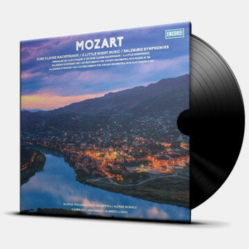 Моцарт - маленькая ночная музыка / Symphony Orchestra - Mozart - Eine Kleine Nachtmusik, Salzburg Symphonies (LP)