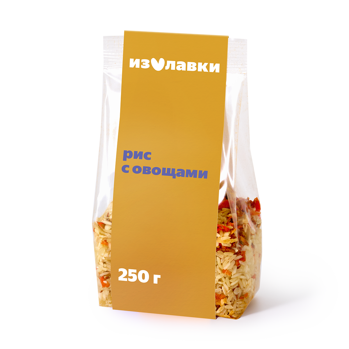 Крупа рисовая "Из Лавки" По-индийски, длиннозерная, с овощами, 250 г