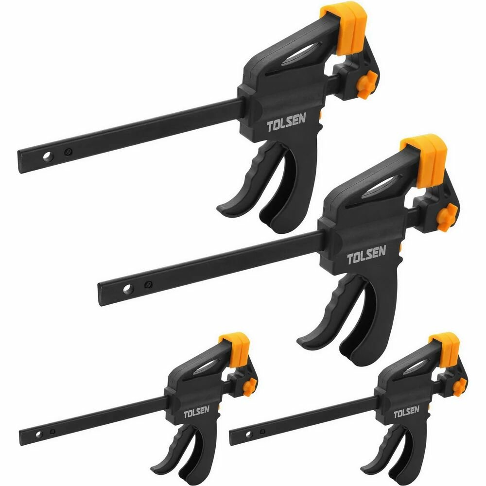 Набор быстрозажимных струбцин TOLSEN 10209