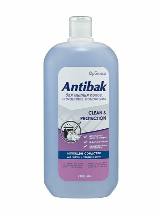 Средство для уборки ANTIBAK (антибак) 1,1л Professional line