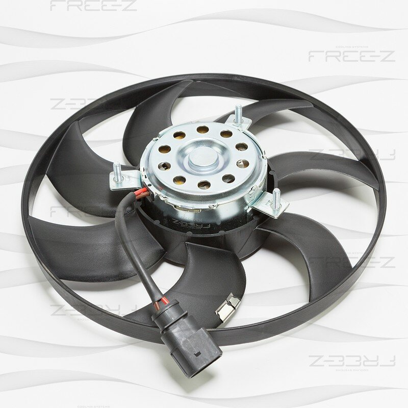 Вентилятор радиатора FREE-Z KM0126 SKODA Octavia 04->