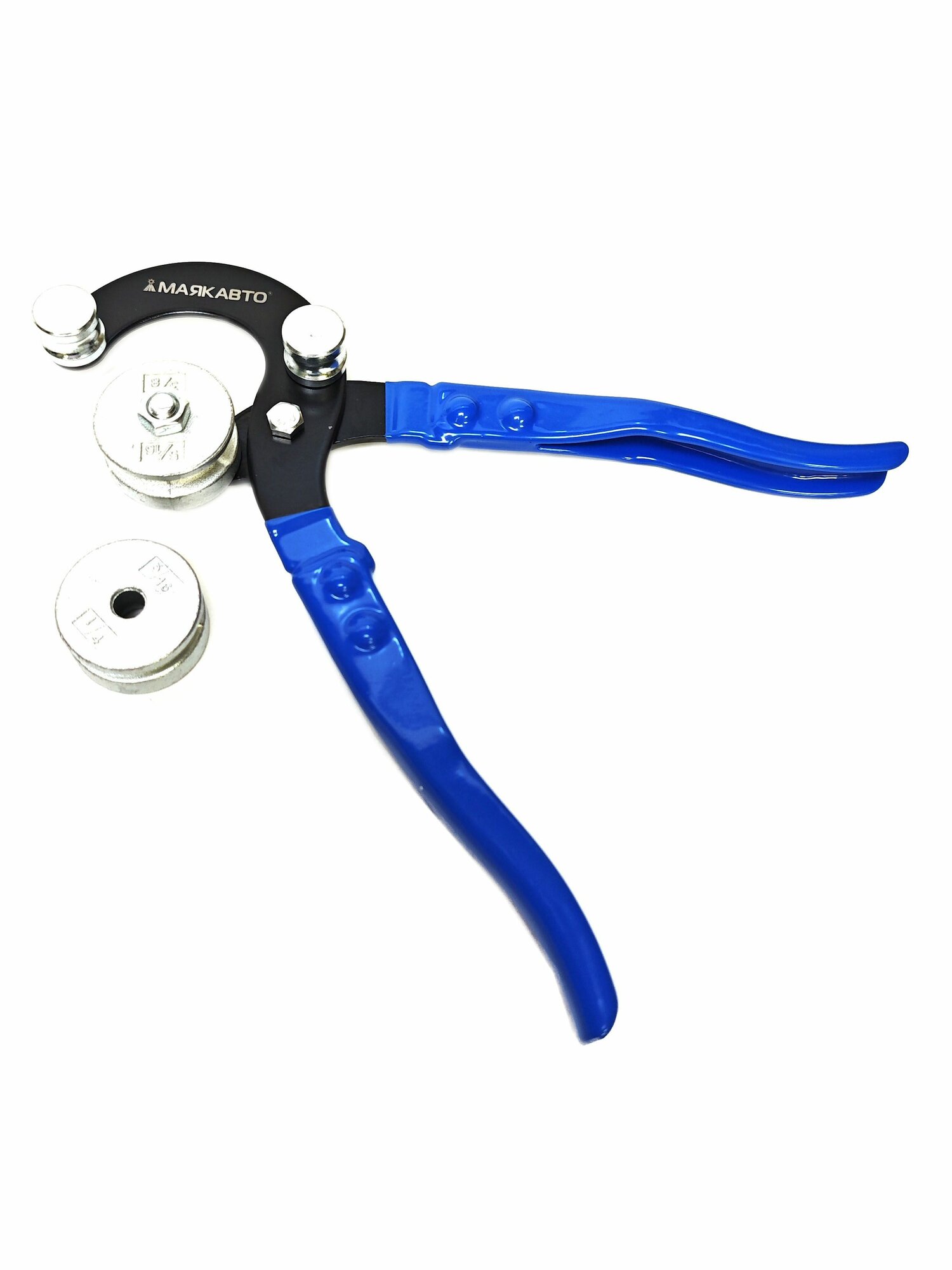Трубогиб для медных и алюминиевых тормозных трубок от 4.7 до 9.53 мм, 44019вт, МаякАвто