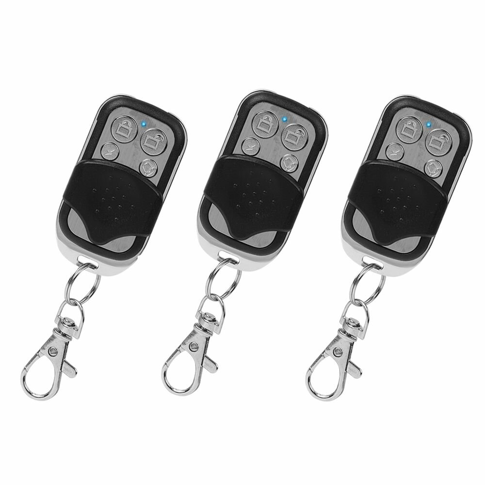 3 шт. Универсальный Пульт-дубликатор для шлагбаума и ворот 433 Мгц / 4-х канальный