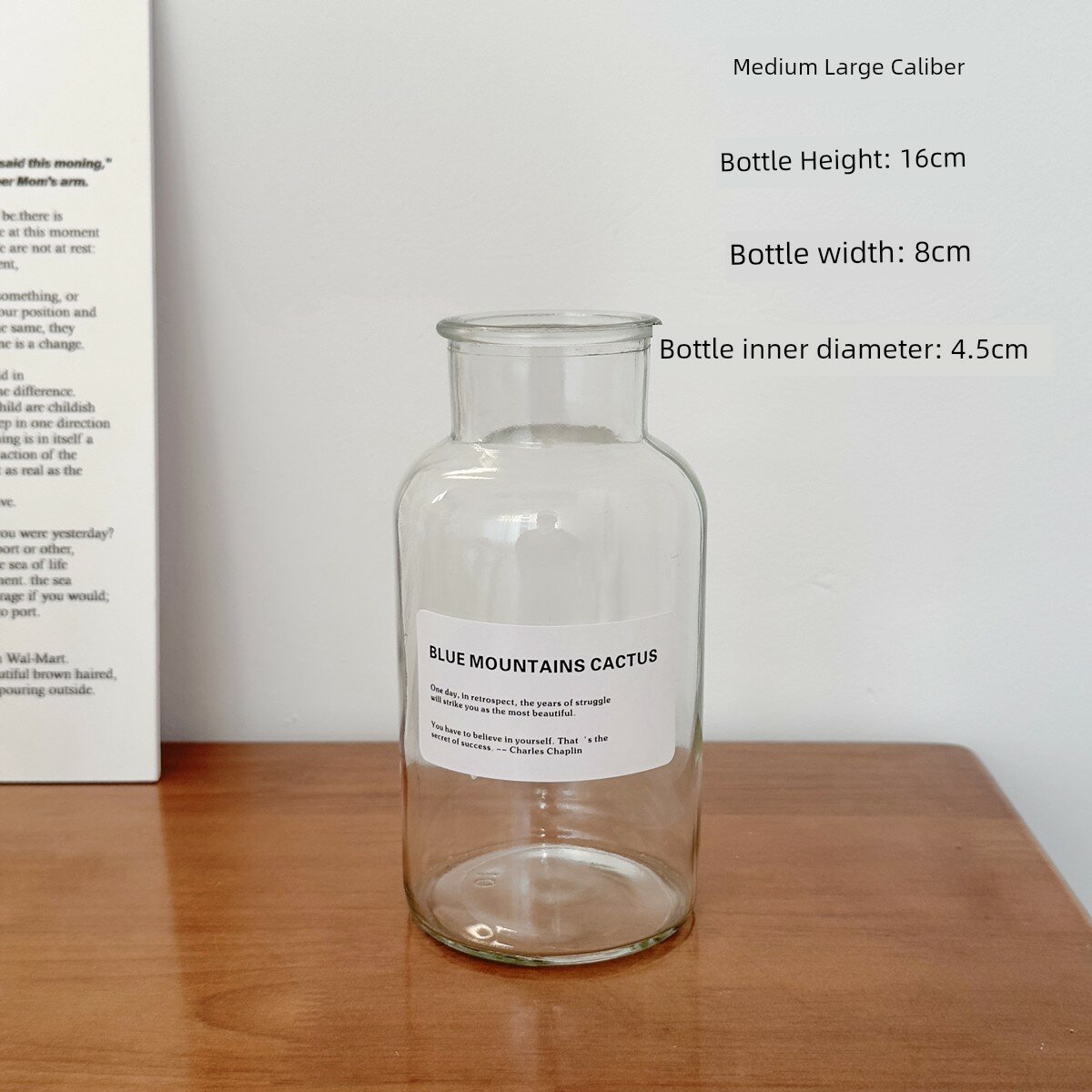 Мини-ваза, стеклянная ваза во французском ретро-стиле, прозрачная ваза для цветочных композиций, для аквапоники,