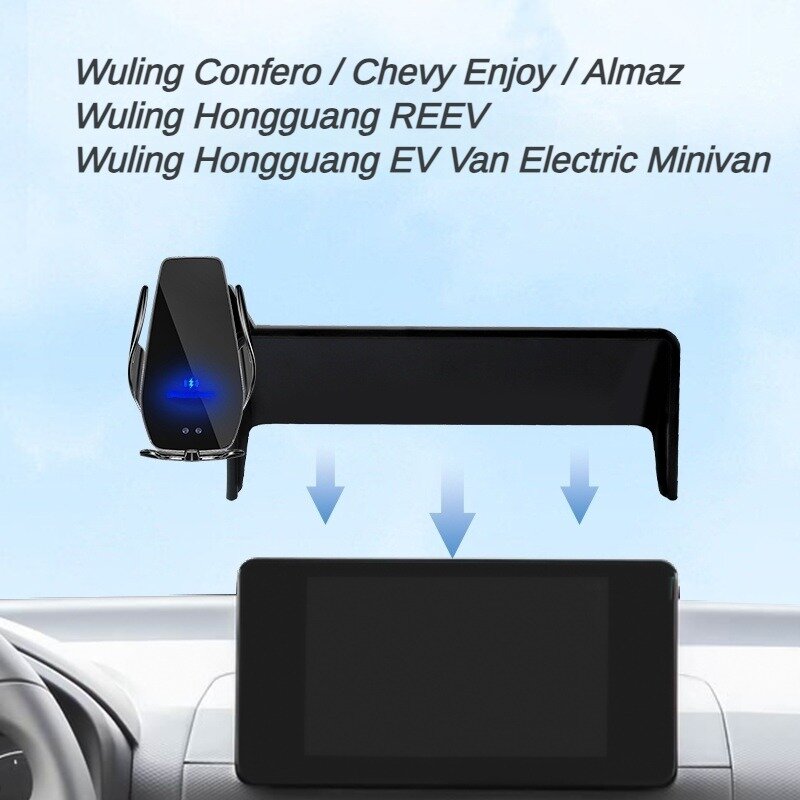 Автомобильный держатель для экрана телефона Wuling Hongguang EV Van Electric Minivan 8inch 2024