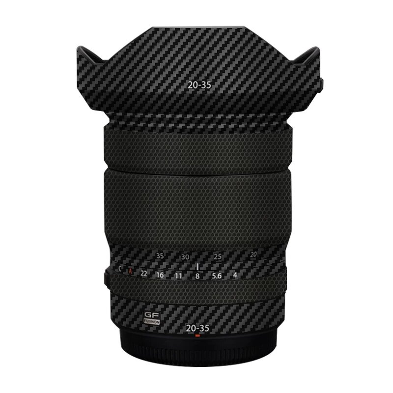 Высококачественная защитная пленка для объектива Fuji GF20-35 F4 с антицарапинным покрытием и углеродным волокном