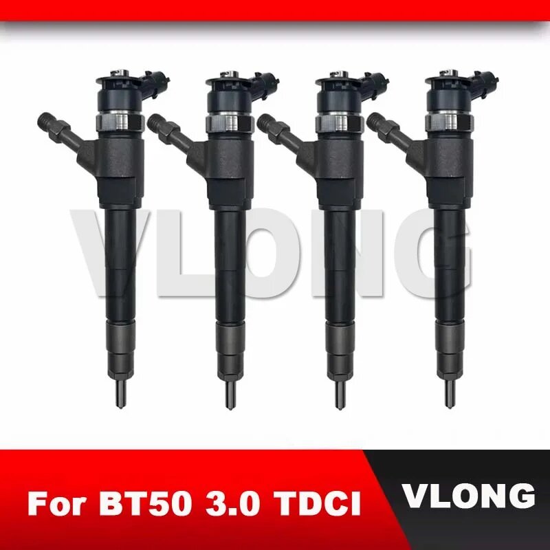 4ШТ Подлинный Новый Инжектор Common Rail FORD Ranger MAZDA BT-50 WLAA13H50 WLAA-13-H50 Инжектор Дизельного Топлива 0445110249 0445110250