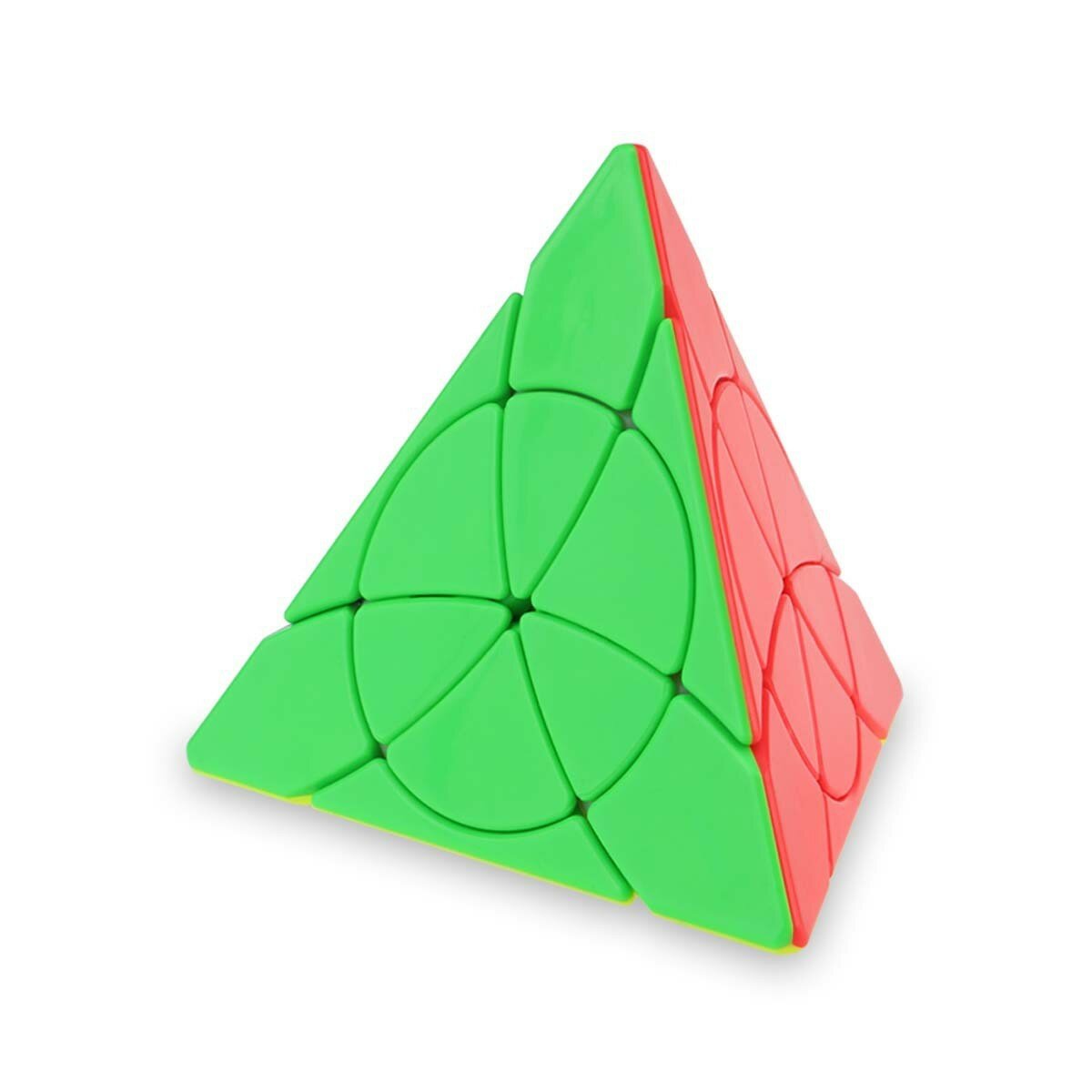 Yongjun Petal Cube Пирамида Кубик Рубика Гладкий Волшебный треугольник специальной формы Деформация Веселая сборка